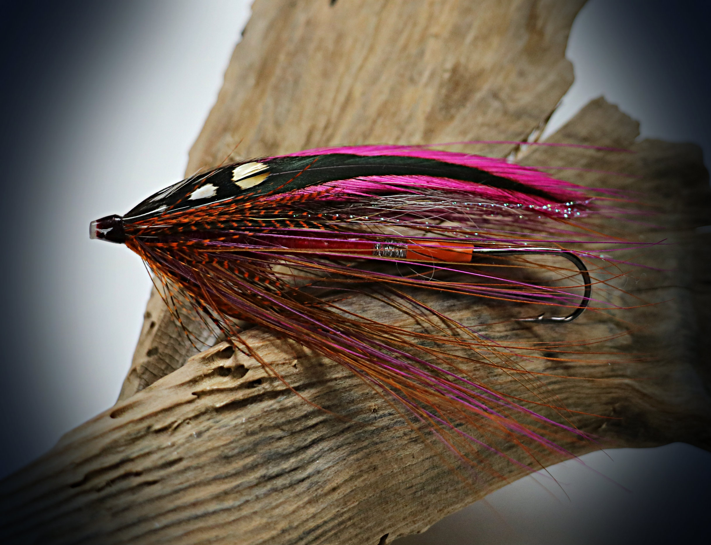 The PInk Badger Flexi Spey Tube Fly